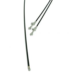 Sturmey front brake cable splitter closed | Babboe